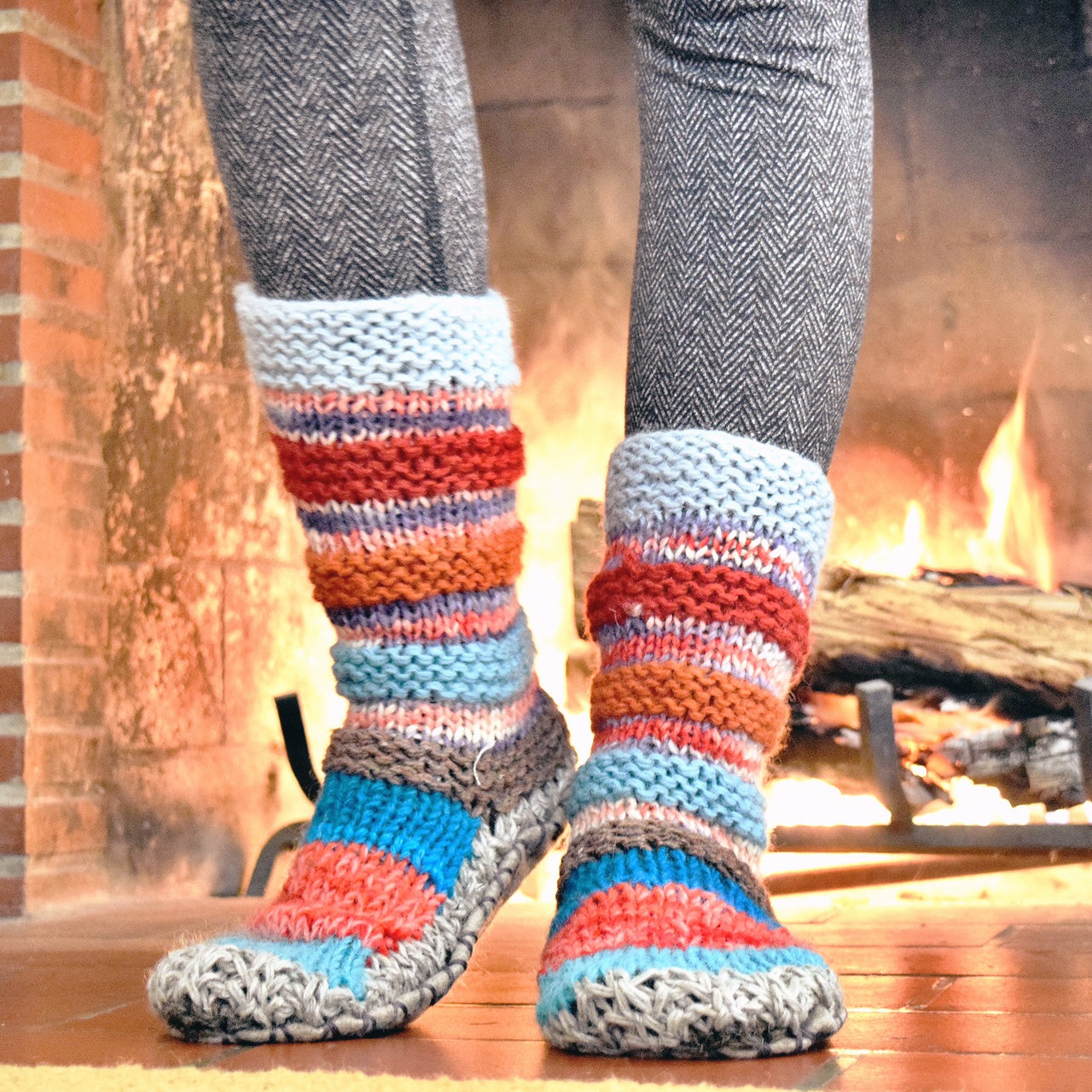 Shop Fireside Slipper Socks – Tibetan Socks